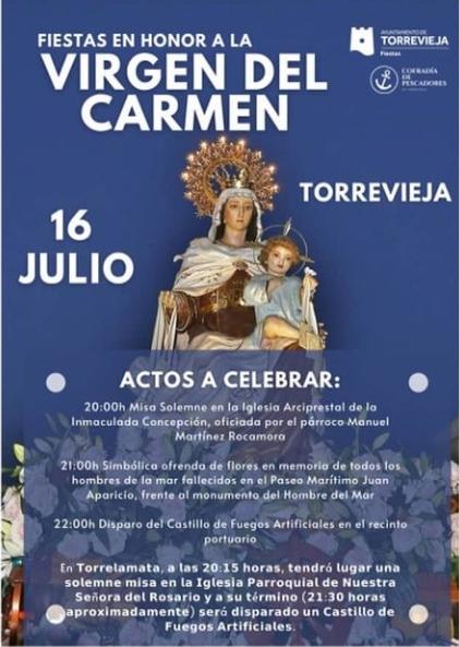 Torrevieja Simbólica Ofrenda De Flores En Memoria De Todos Los Hombres