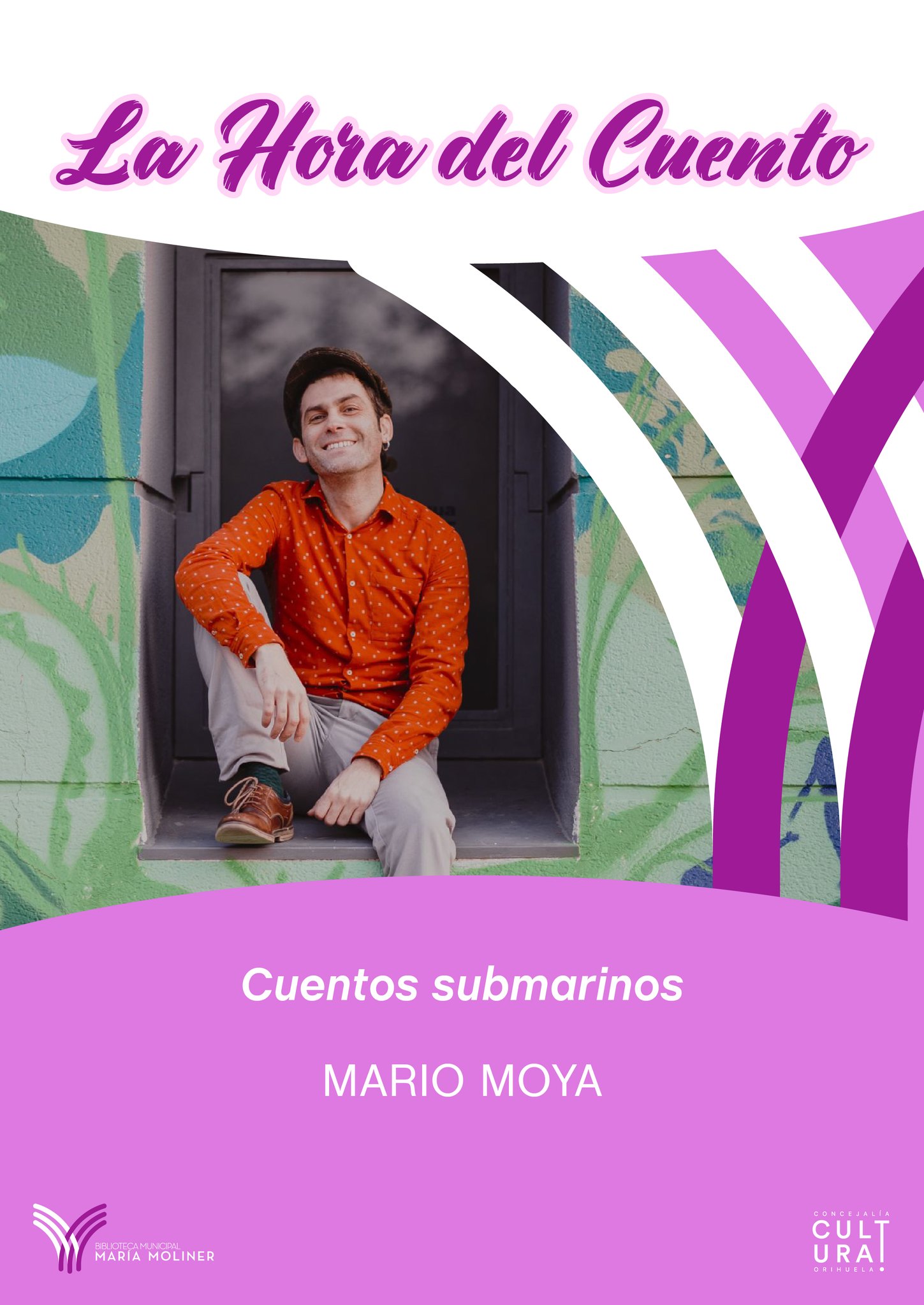 Orihuela: Cuentacuentos con Cuentos submarinos por Mario Moya en el ciclo La hora del cuento de ...