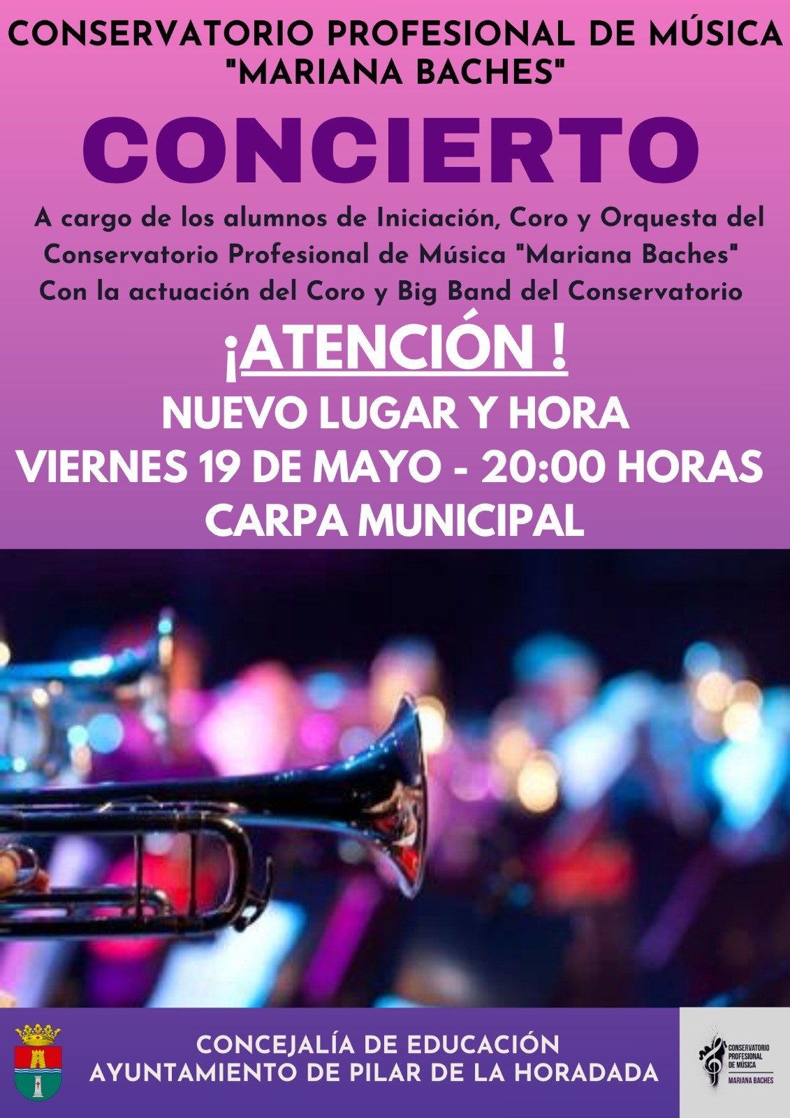 Pilar de la Horadada: Concierto a cargo de los alumnos de iniciación del coro y de la orquesta ...