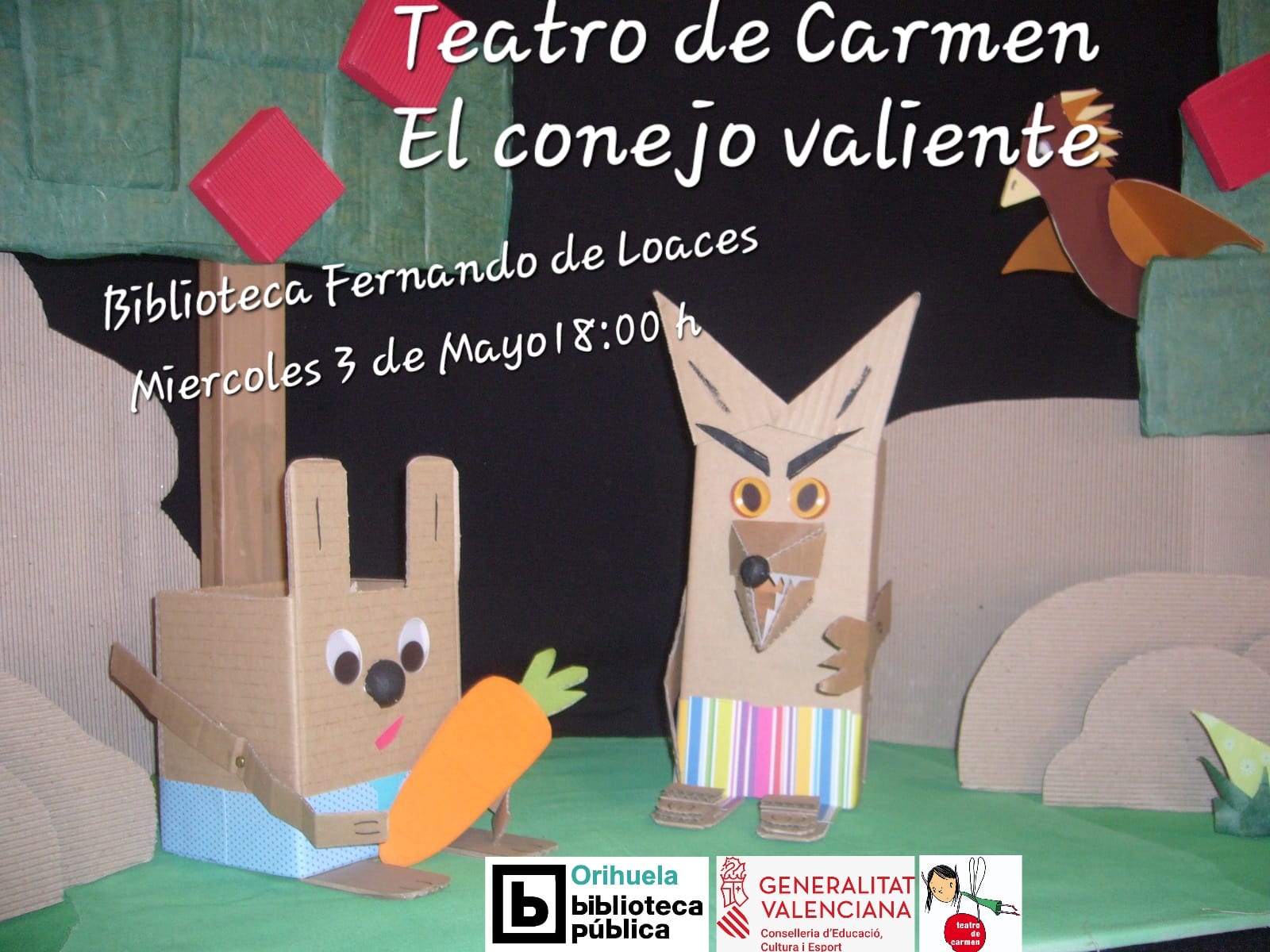 Orihuela: Representacion de la obra de teatro infantil de marionetas El ...